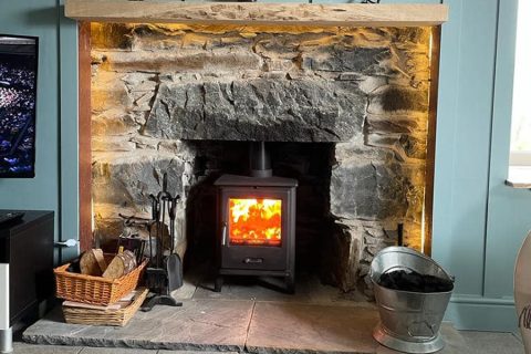 Fireplace Design and Installation | Stove & fireplace builder, Skye
